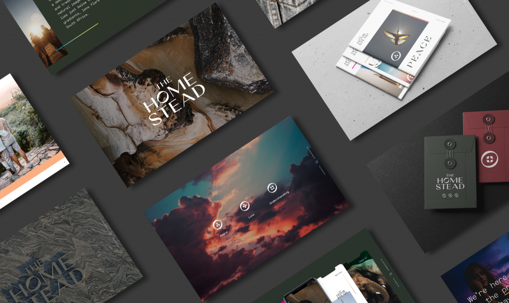 The visual expression of The Homestead brand | The Homestead